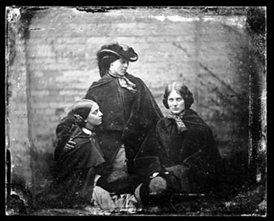 The Bronte Sisters - A True Likeness? - Is the Photo an 1850s Copy?